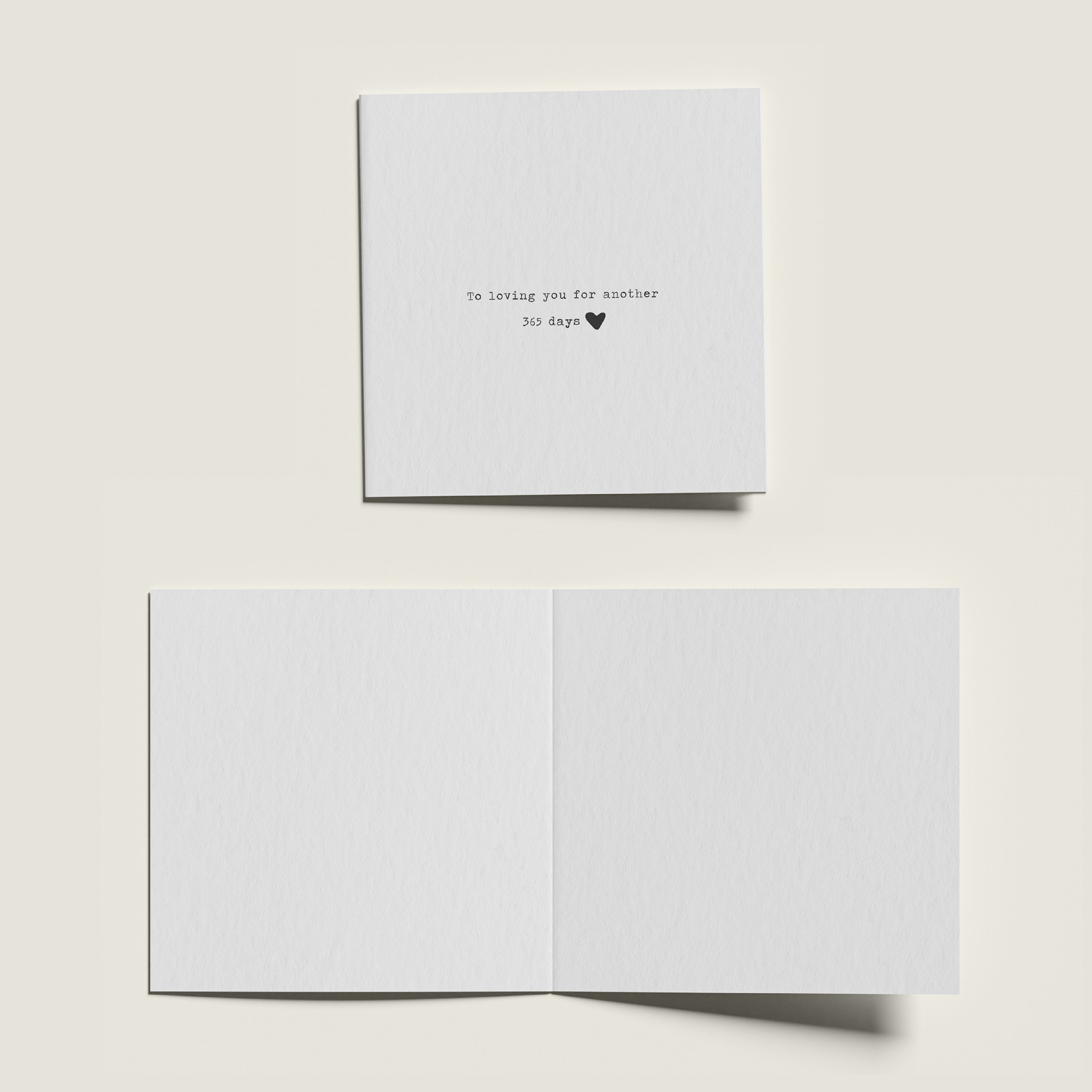 Printable Instant Download Blank Minimal DIY Square Card for Him Her ...