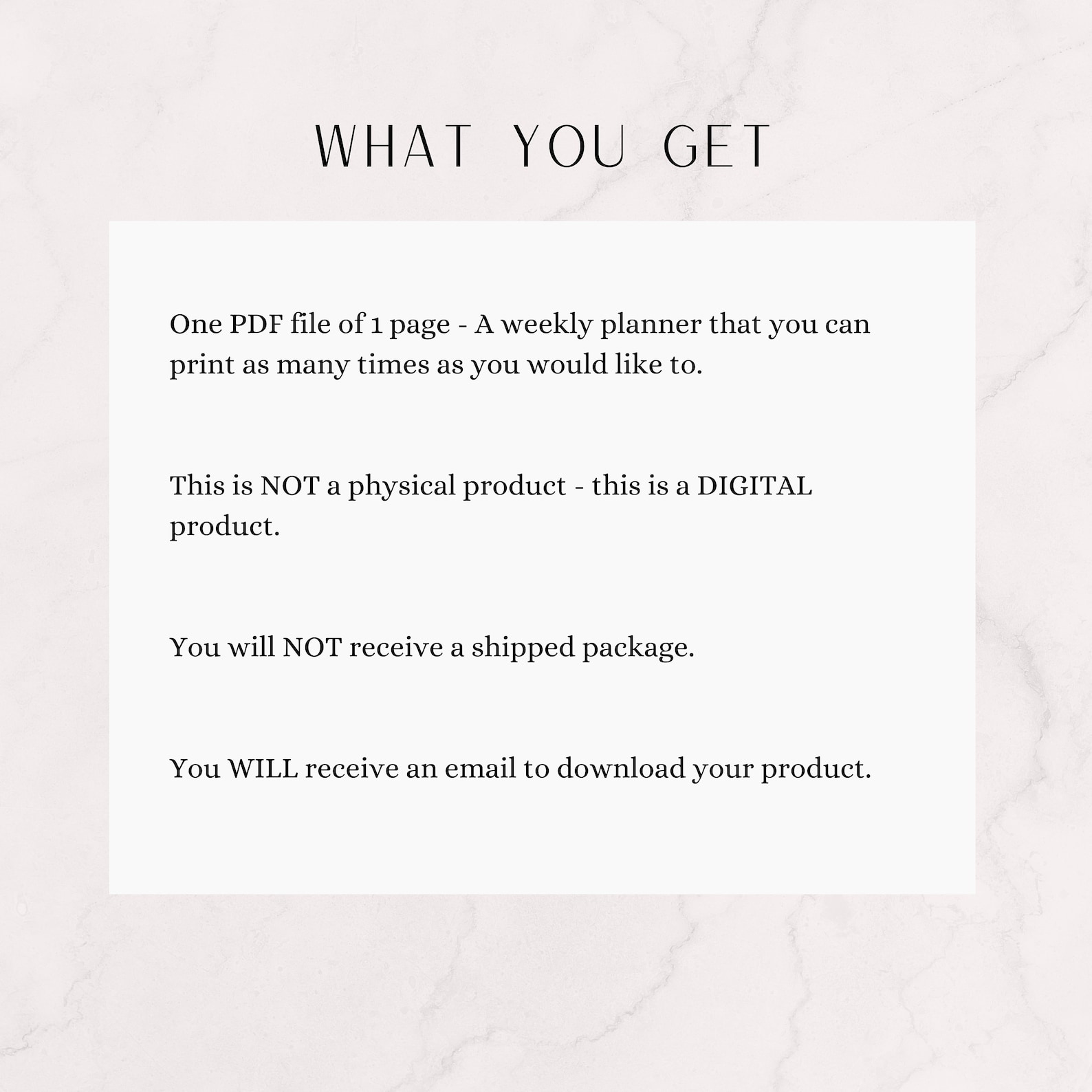 Charming Pink Bow Weekly Planner | Digital Download - Etsy