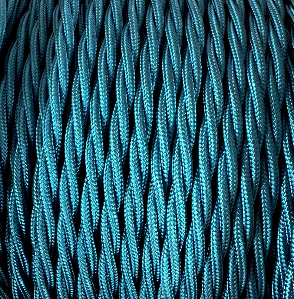 3-core Braided Lighting Cable/flex - Etsy UK