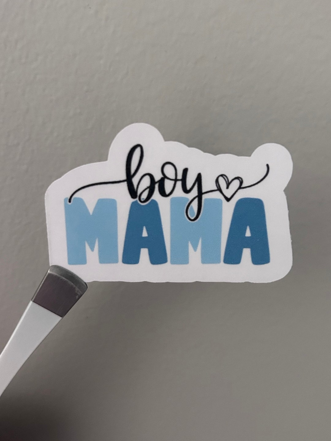 Boy Mama Sticker | Mom Life | Holograhic | Water Resistant | Funny ...