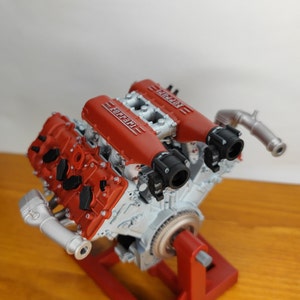 Ferrari 458 Italia V8 Engine Scale 1/10 - Etsy