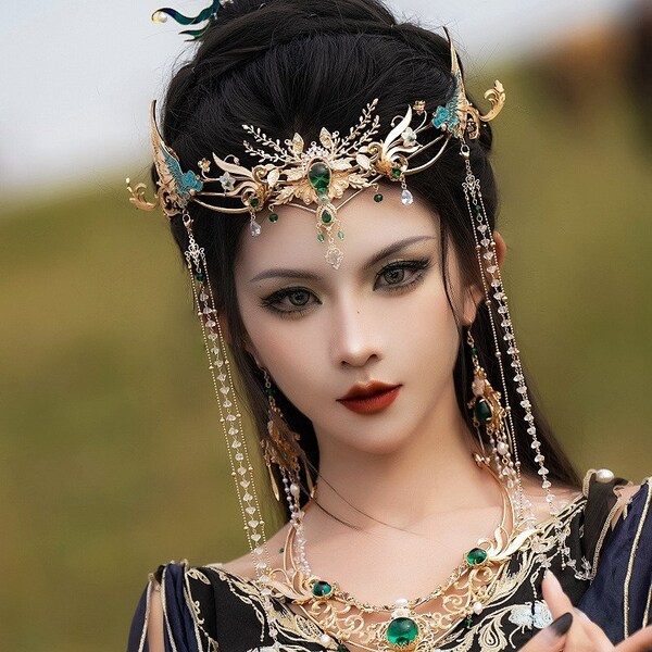 Chinese Tiara - Etsy