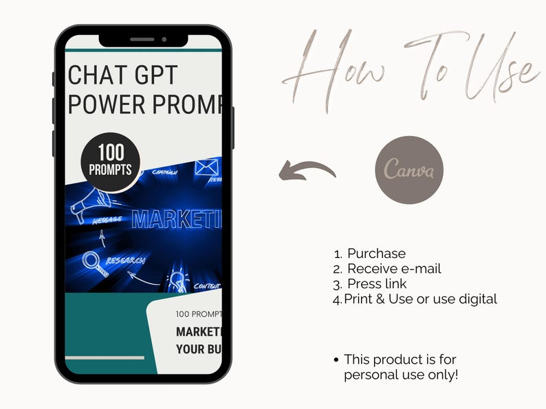 AI Prompts Chat GPT | 100 AI Prompts Gpt Affiliate Marketing - Etsy