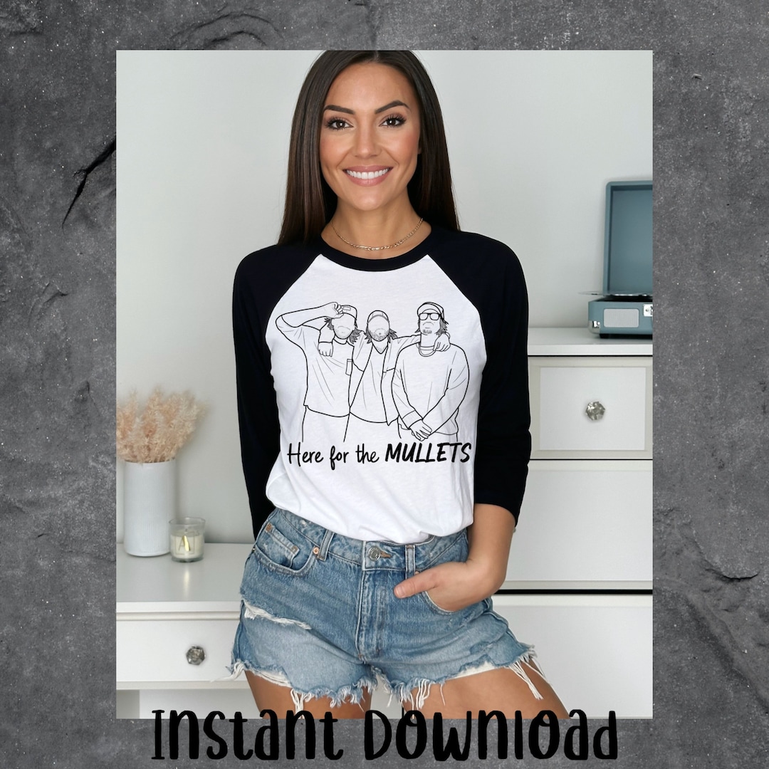 Here for the MULLETS Digital Design, Country Concert Shirt Design PNG ...