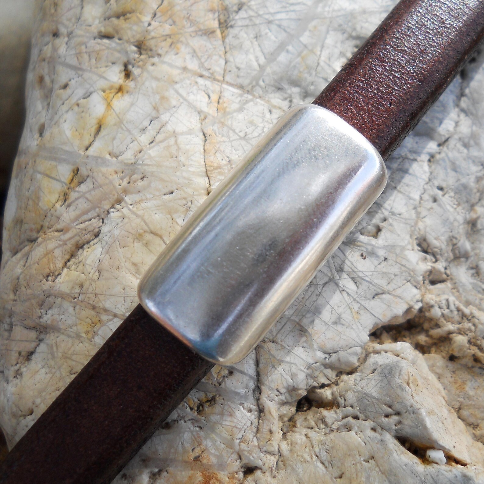 Curved Tube Slider for Oval Leather (opening 10 X 6 Mm) - Etsy