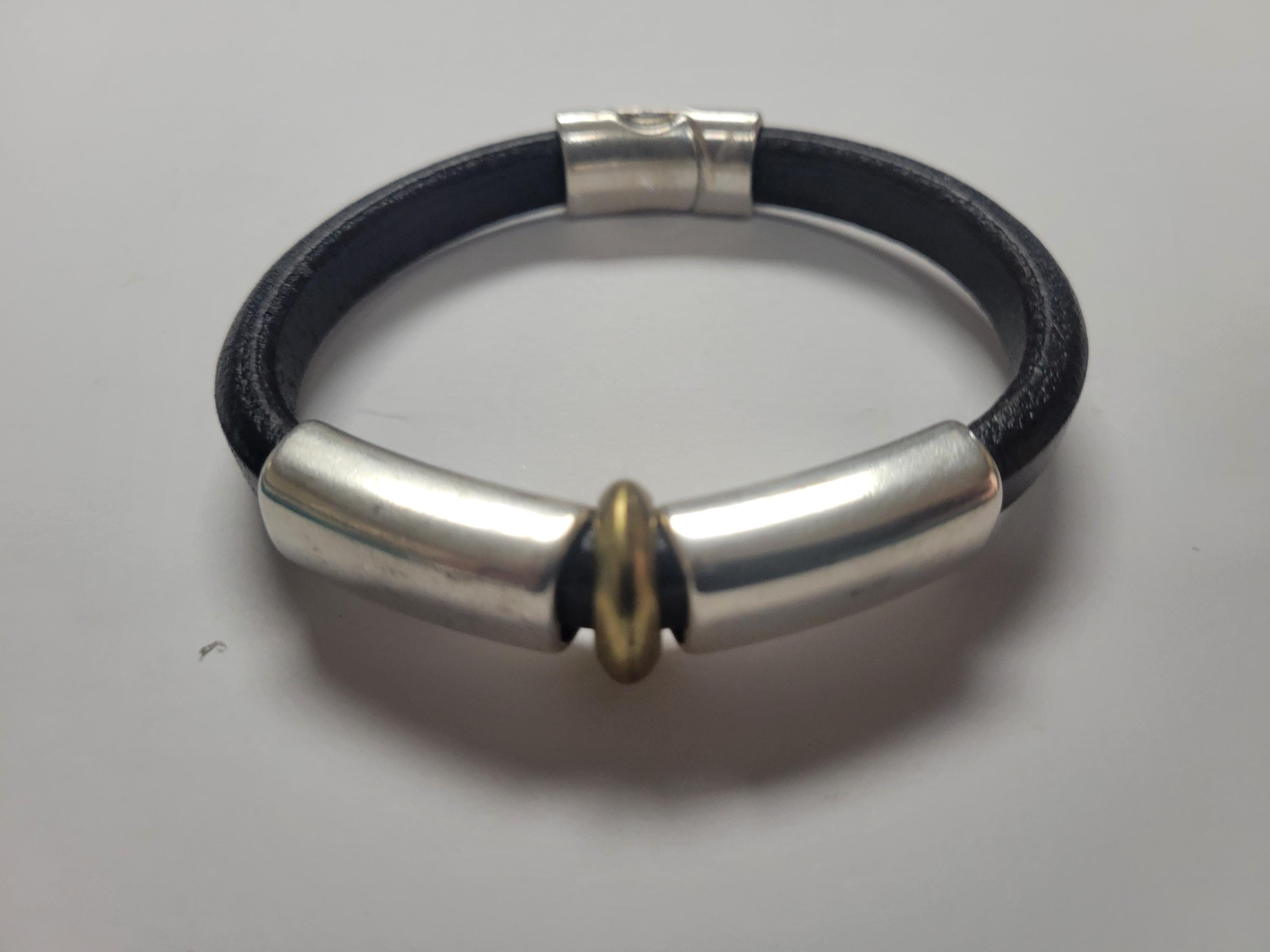 Curved Tube Slider for Oval Leather (opening 10 X 6 Mm) - Etsy