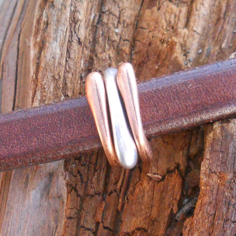 Irregular Rhombus Slider for Oval Leather Opening 10 X 6 Mm Antique ...