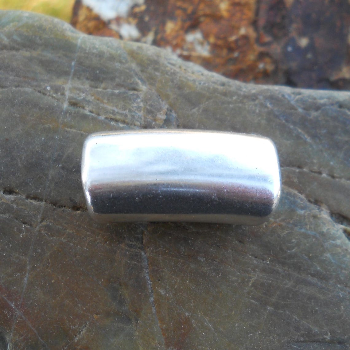 Curved Tube Slider for Oval Leather (opening 10 X 6 Mm) - Etsy