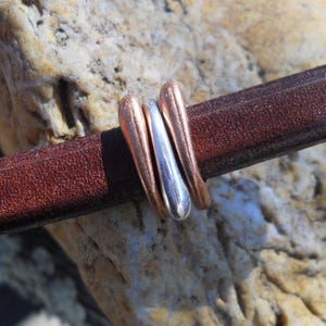 Irregular Rhombus Slider for Oval Leather Opening 10 X 6 Mm Antique ...