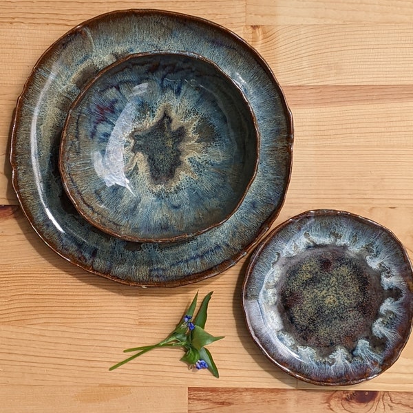 Rustic Dinnerware - Etsy