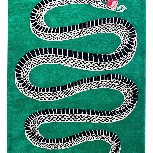 Large Snake Area Rug - Etsy