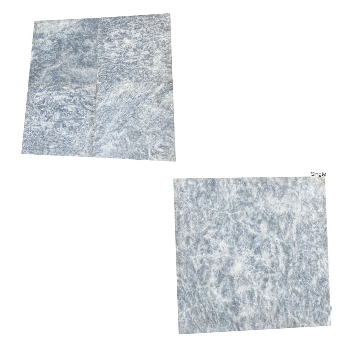 Opel Grey Marble Tile - Etsy