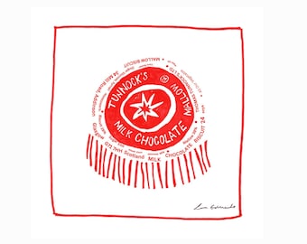 Tunnocks Tea Cake Teacake Art Print Picture - Etsy UK