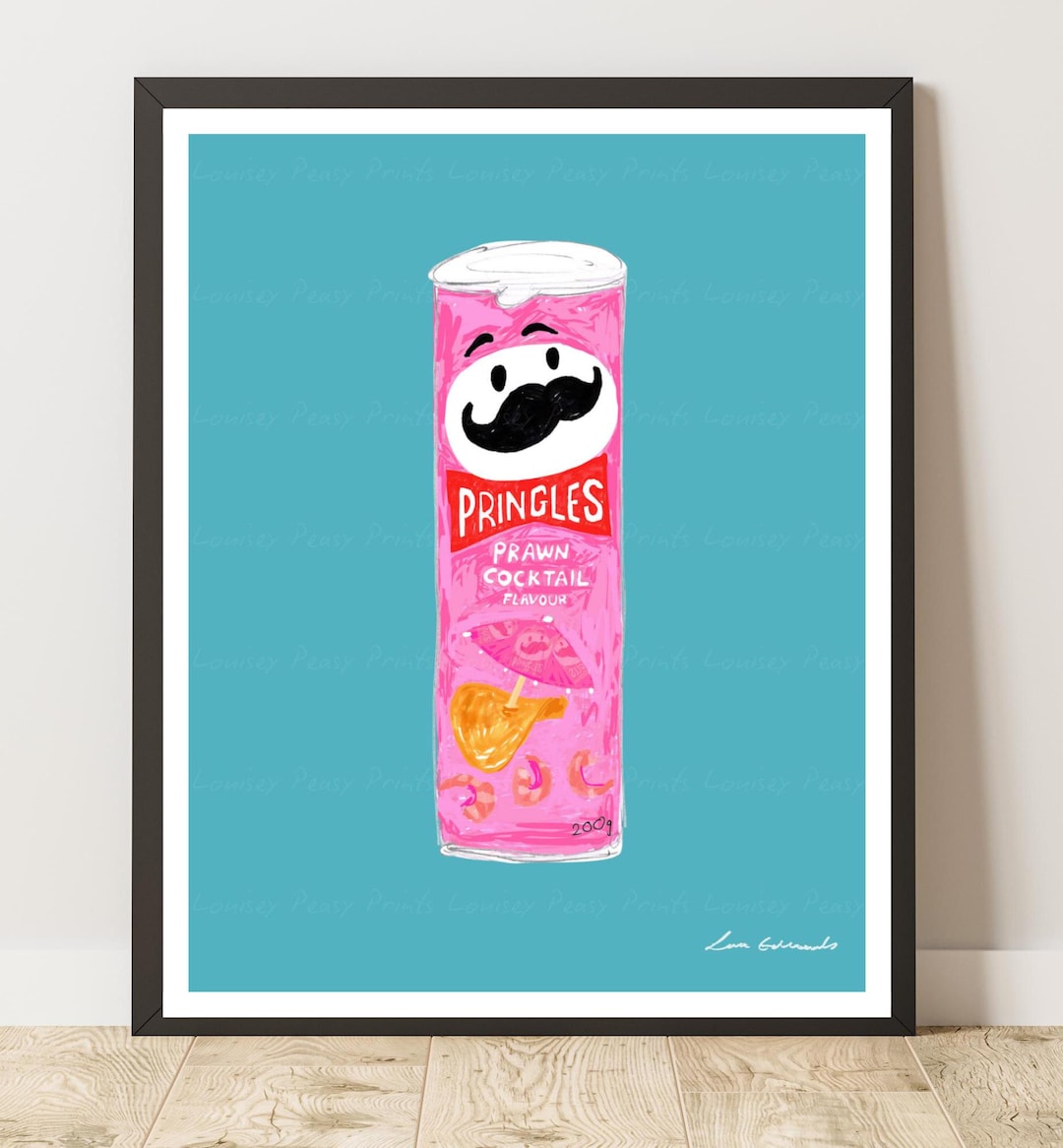 Prawn Cocktail Print | 5x7 | A5 | 8x10 | A4 | A3 | Pringles | Snack ...