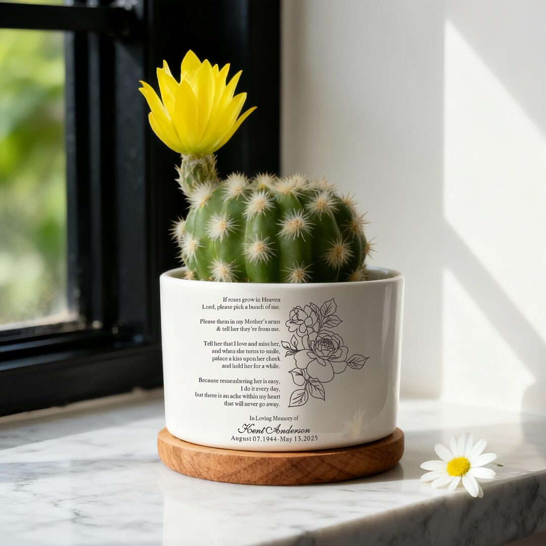 Memorial Gift, Celebration of Life, Personalized Condolences Gift ...