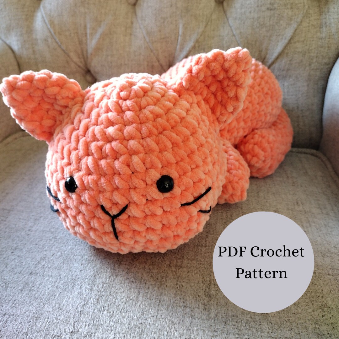 Crochet Colby Cat Amigurumi Pattern: Plush Kitty (PDF Pattern) - Etsy UK