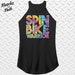 Spin Class Shirt, Indoor Cycling Workout Racerback Tank Top, Boho ...