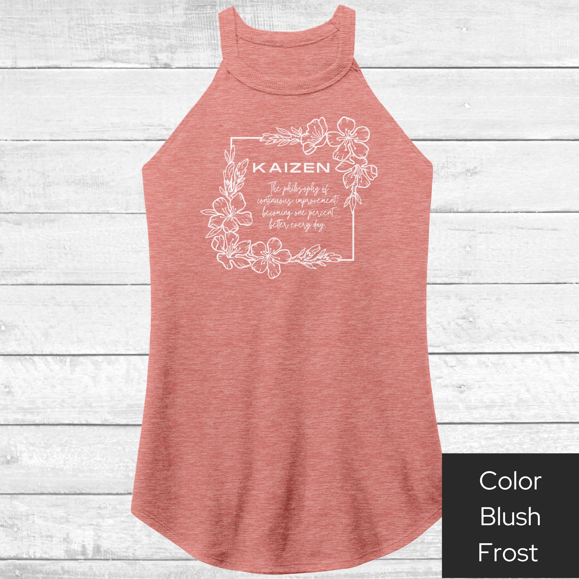 KAIZEN Rocker Tank Better Every Day, Gym Workout Clothing, Retro ...