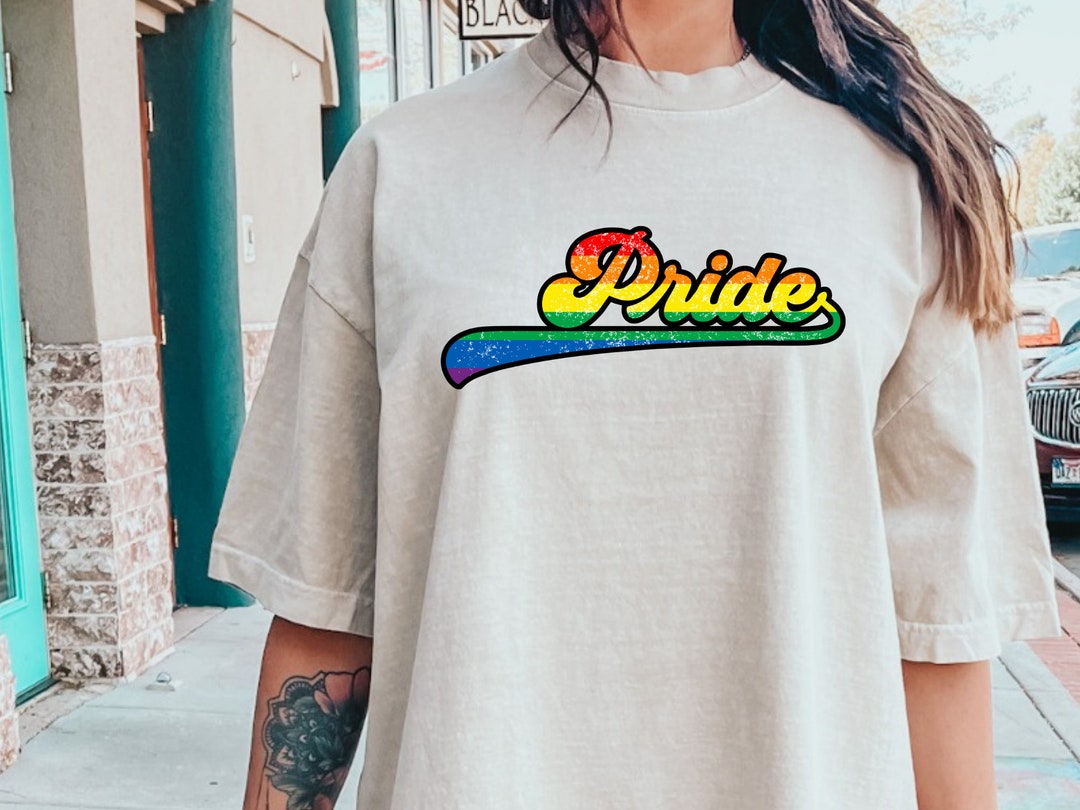 Retro Pride 2023 Rainbow SVG Gay Pride Shirt LGBTQ Queer - Etsy UK
