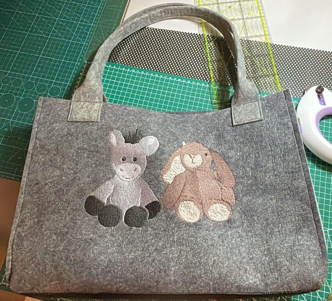 Donkey and Hare Machine Embroidery Design Donkey Embroidery Design ...