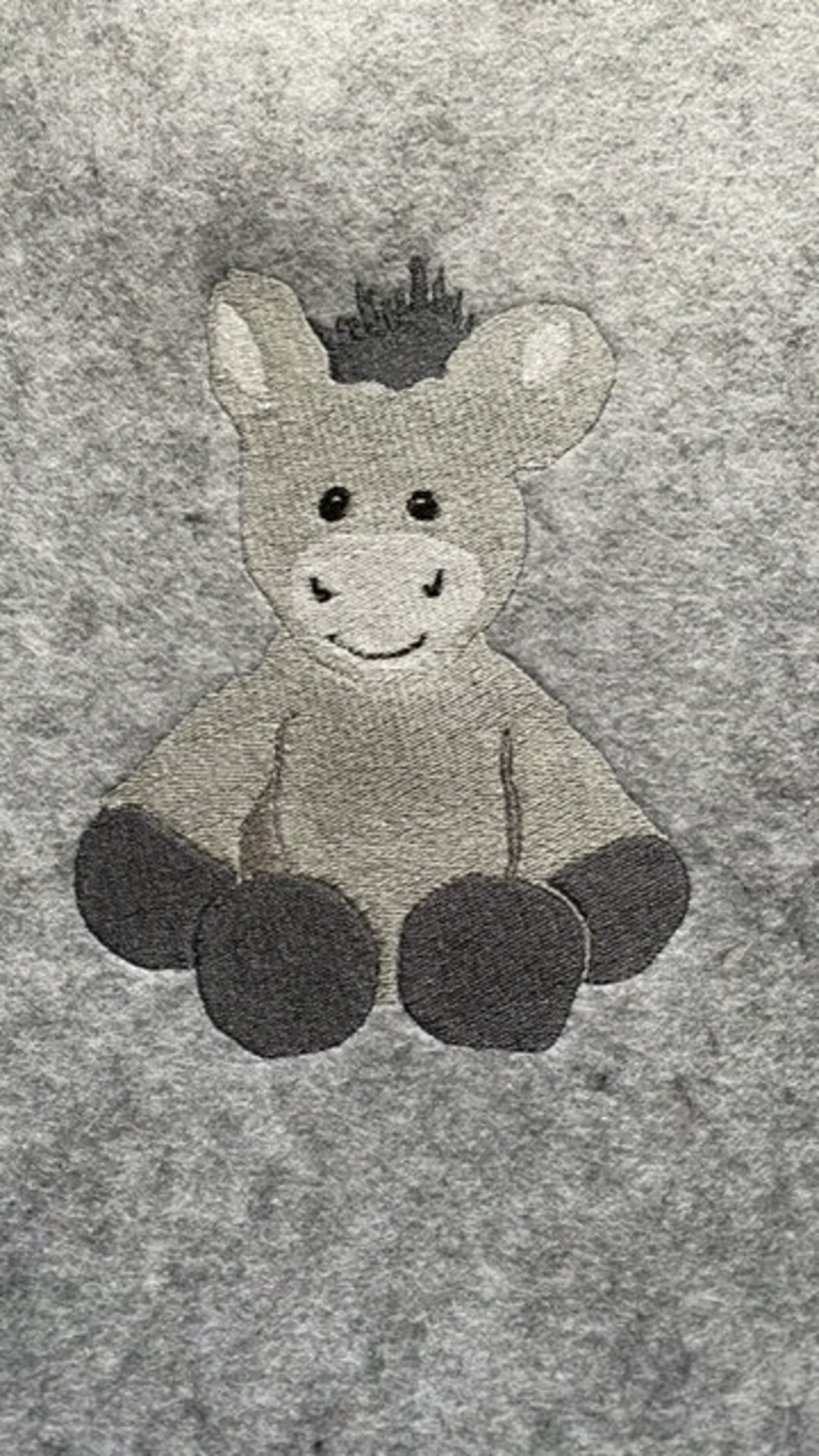 Donkey Machine Embroidery Design Donkey Embroidery Design Instant ...