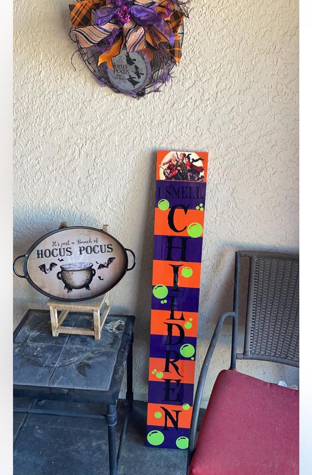 Hocus Pocus Porch Leaner - Etsy