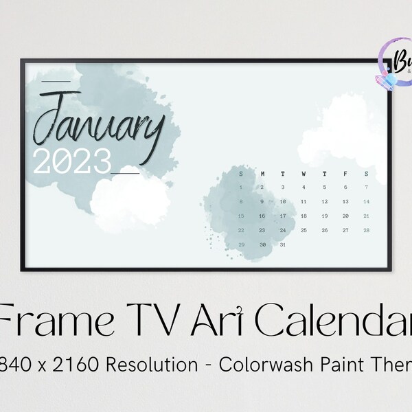 Calendar Frame - Etsy