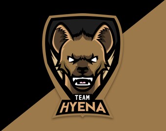 Hyena Logo - Etsy