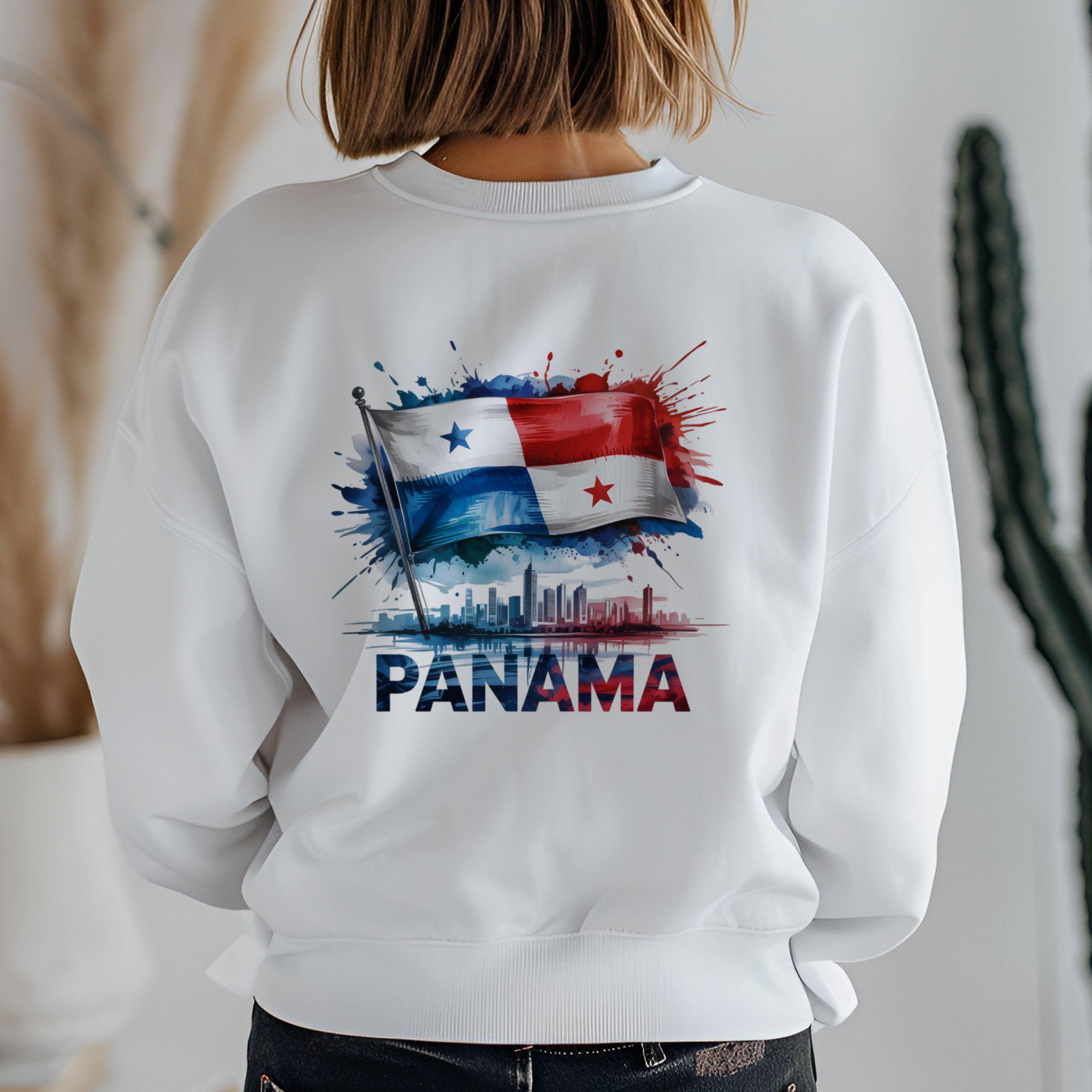 Panama Flag Png, Watercolor Panama Flag Sublimation Design, Panama City ...