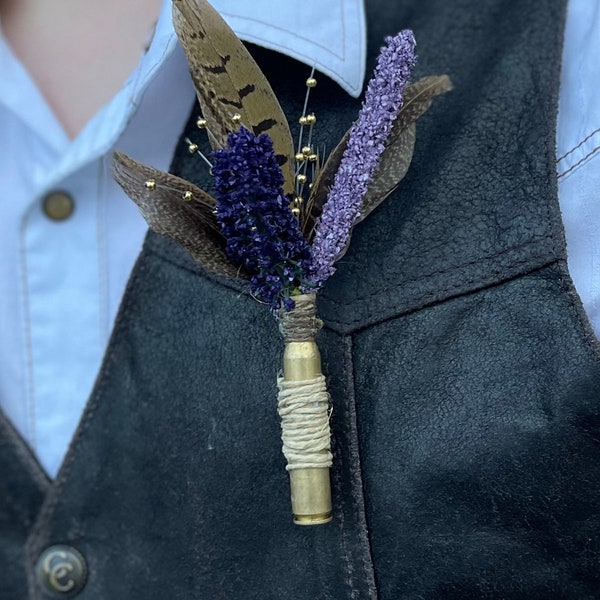 Bullet Boutonniere - Etsy