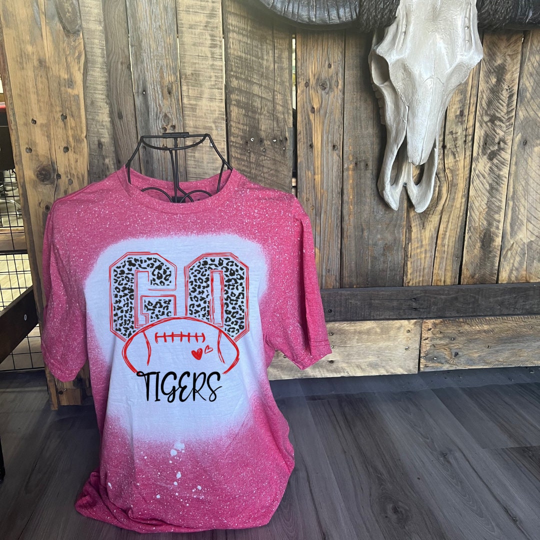 Go Tigers Sublimation Made to Order Football Tee - Etsy