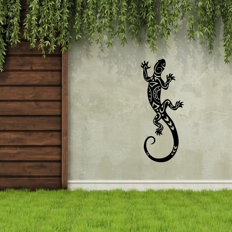 Gecko Wall Art - Etsy