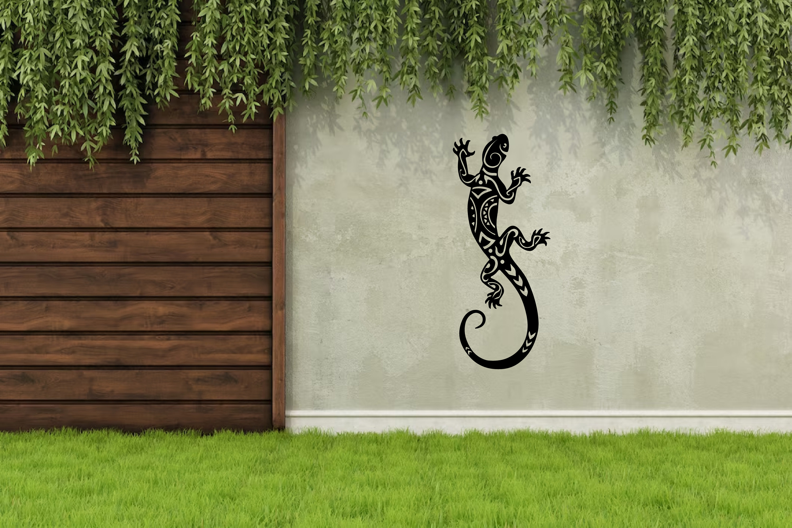 Gecko Metal Wall Art, Lizzard Metal Wall Decor,livingroom, Reptile Wall ...