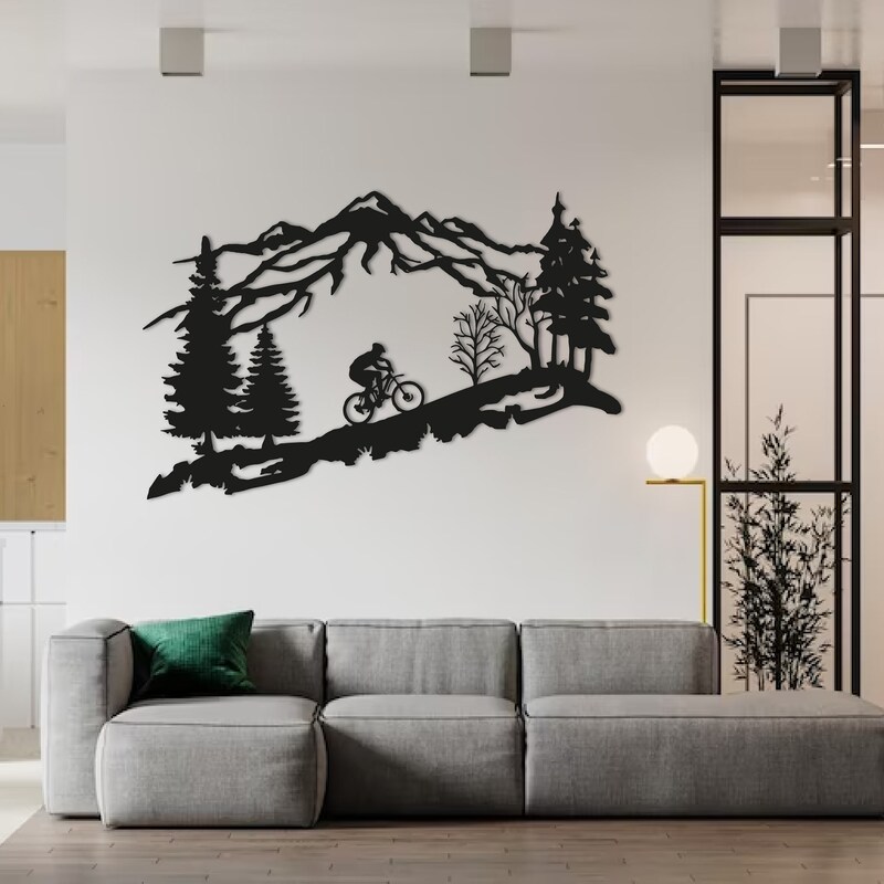 Mountain Bike Wall Art - Etsy