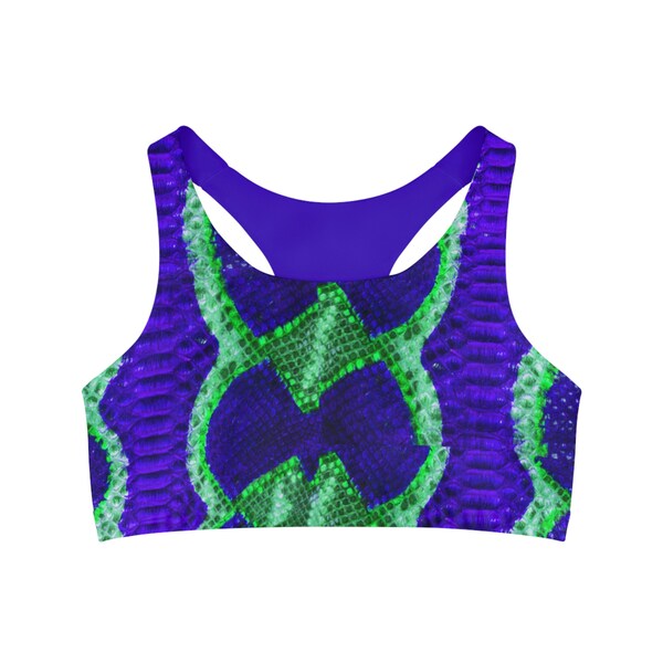 Metallic Sports Bra - Etsy