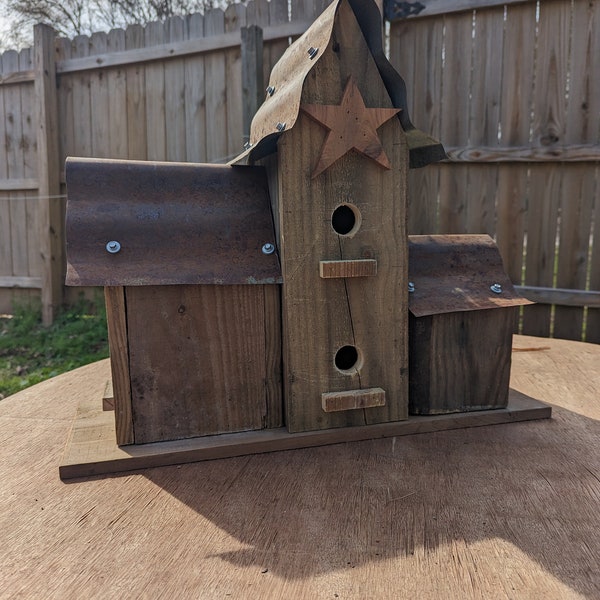Rustic Birdhouse - Etsy
