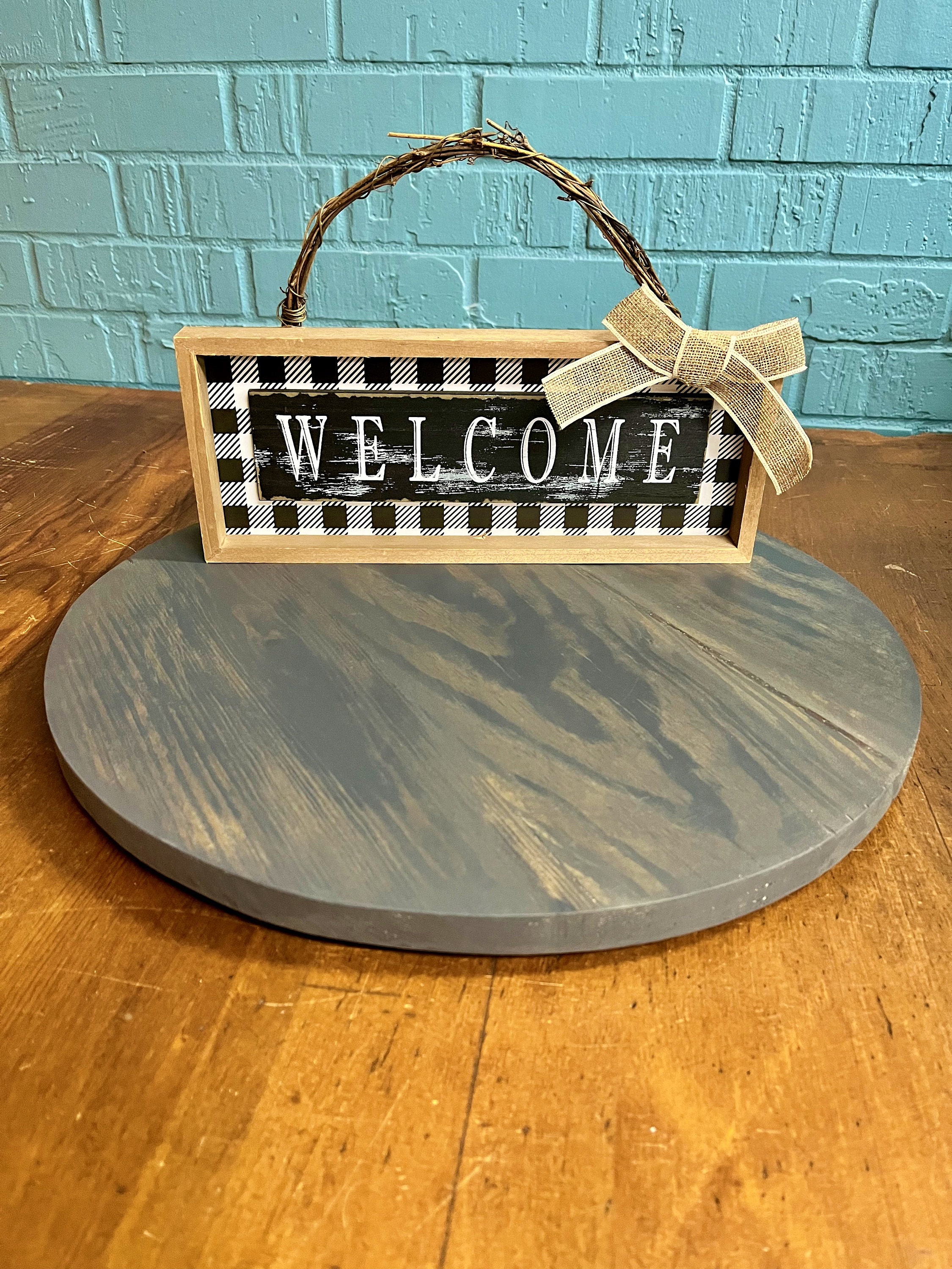 Rustic 16 Inch Lazy Susan - Etsy
