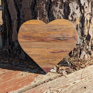 Rustic Reclaimed Wood Heart - Etsy
