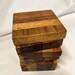 Butcher Block Exotic Hardwood Coasters - Etsy