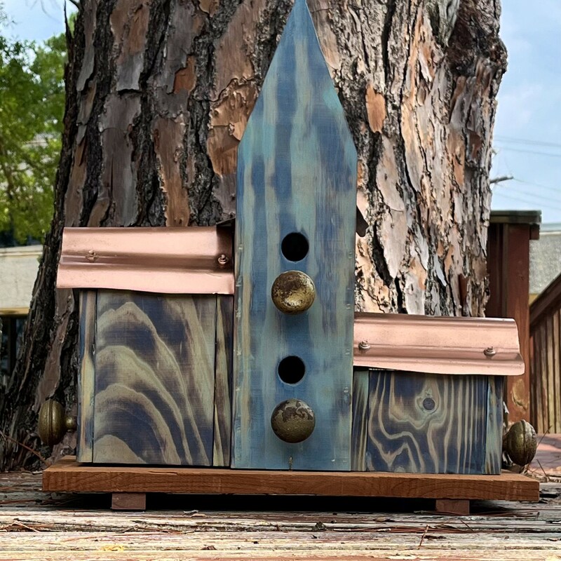 Rustic Birdhouse Outdoor - Etsy