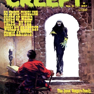 Creepy Comic Collection Digital PDF Bundle Vintage Horror Comics ...