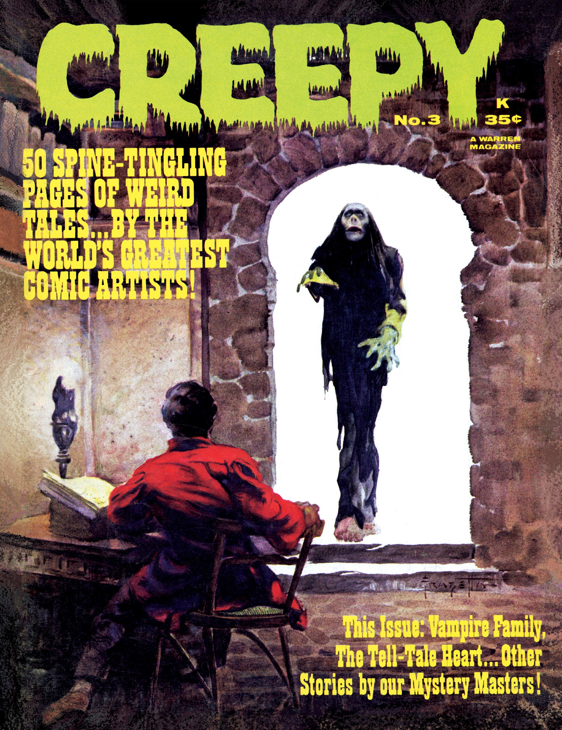 Creepy Comic Collection Digital PDF Bundle Vintage Horror Comics ...