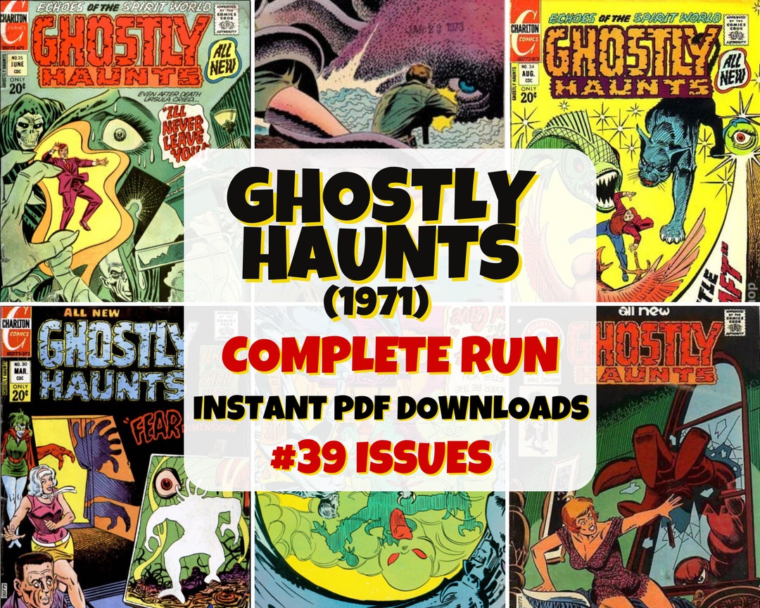Ghostly Haunts | Digital Comic Collection | Classic Spooky Series ...