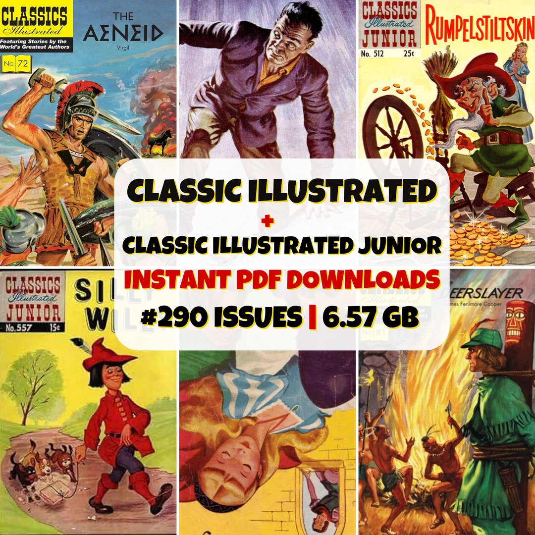 Classic Illustrated Comics Collection | Classic Illustrated Junior ...