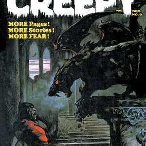 Creepy Comic Collection Digital PDF Bundle Vintage Horror Comics ...