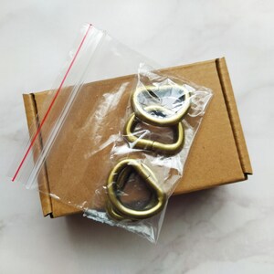 D Ring Connector, Purse Rings, Bag Rings, Bag Attachment - Etsy