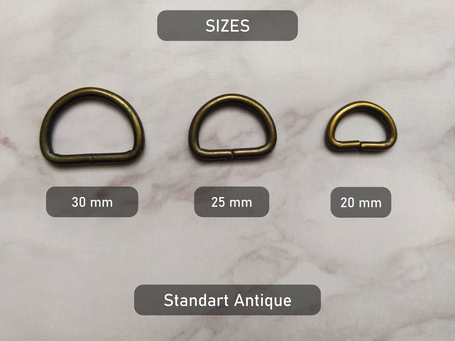 D Ring Connector, Purse Rings, Bag Rings, Bag Attachment - Etsy
