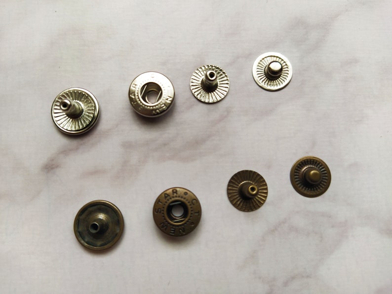Snap Fasteners, Snap Button, Metal Fasteners, Leather Snaps, Leather ...