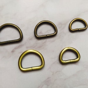 D Ring Connector, Purse Rings, Bag Rings, Bag Attachment - Etsy