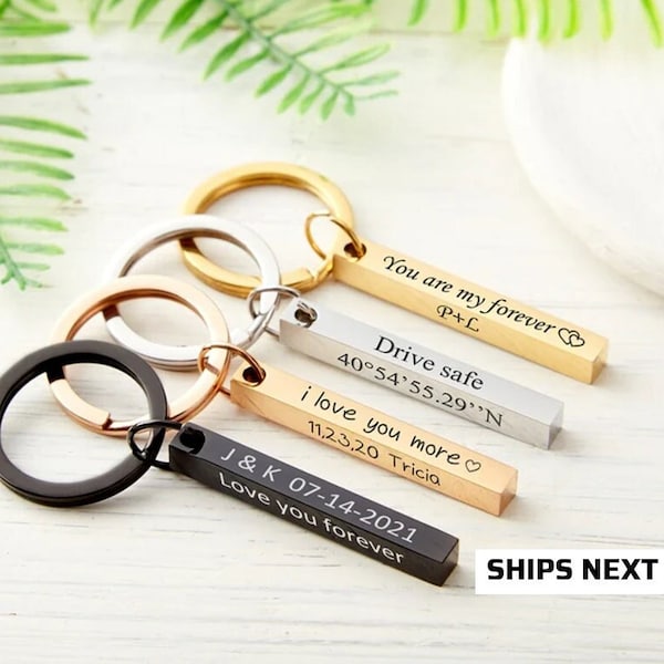 Husband Keychain - Etsy